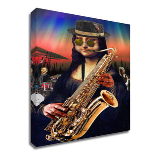 Easy Listening by Barry Kite, Print on Canvas, Ready to Hang - Eclectic ...