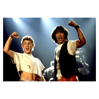 Bill And Ted'S Excellent Adventure Print, 20 x 16 - Midcentury - Prints ...