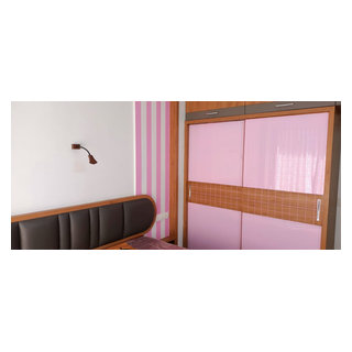 Dr Gandhi's Residence - Contemporary - Bedroom - Ahmedabad - by H ...