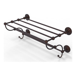 Allied Brass Prestige Que New Collection 24"Train Rack Towel Shelf ...