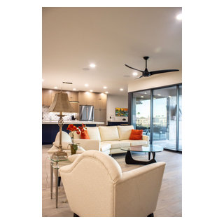 Sun City renovation - Midcentury - Living Room - Phoenix - by Creative ...
