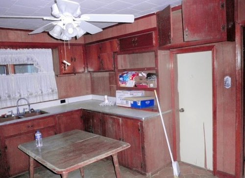 1942 Kitchen- What do I do with all this WOOD!?!