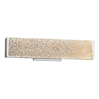 Fushion Latitude 19" ADA Linear Wall/Bath, Mercury - Transitional ...