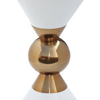 Malia Iron End Table - Contemporary - Side Tables And End Tables - by ...