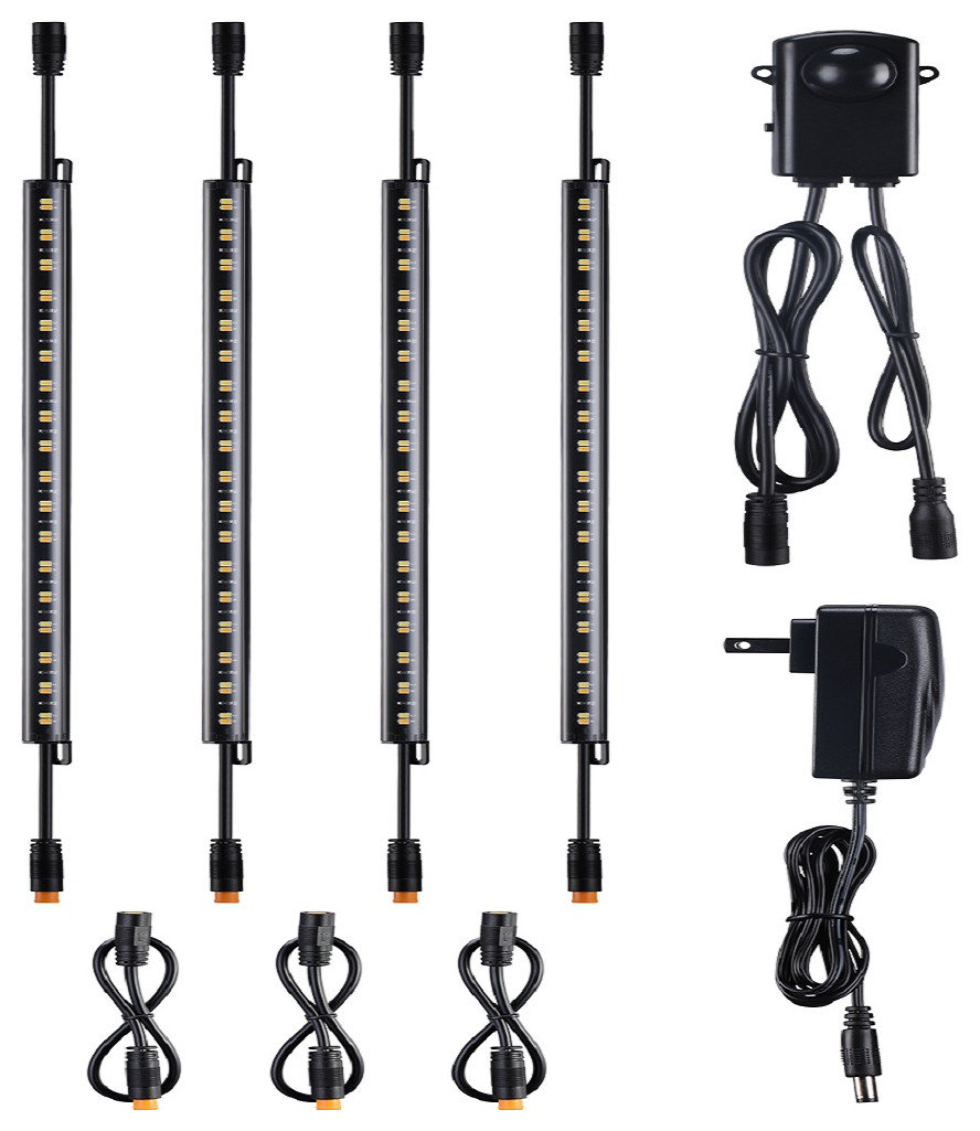 12" Linkable Light Bars, Safe Light Kit for Under Cabinet - Modern ...