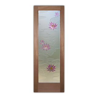 Interior Prehung Door or Interior Slab Door - Lily Pads & Lotus ...