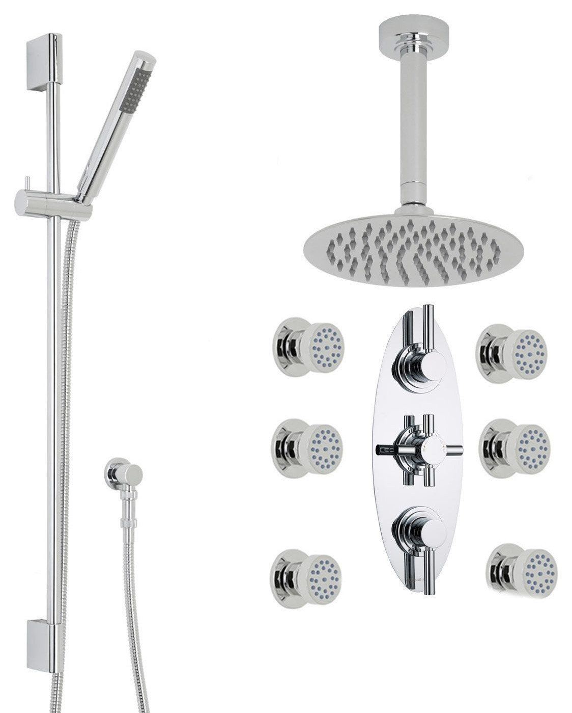 Juno Shower Set - Contemporary - Showerheads And Body Sprays - by ...