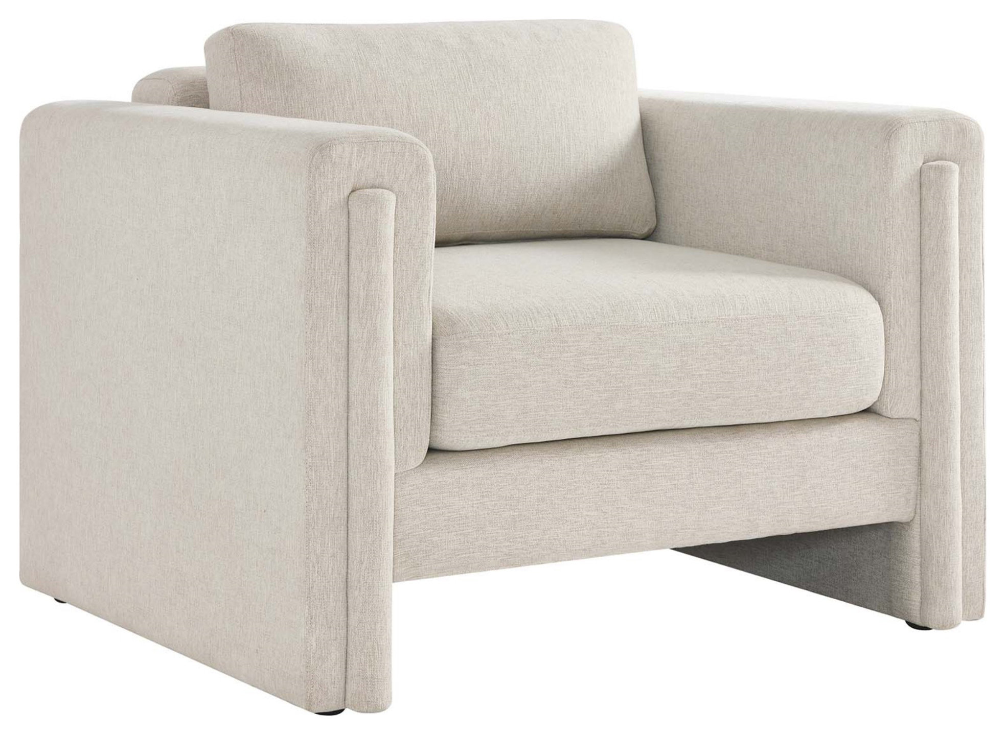 Visible Fabric Armchair - Transitional - Armchairs And Accent Chairs ...