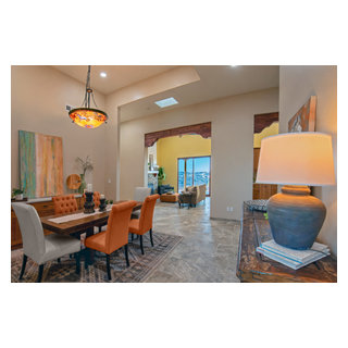 Dining area looking toward living area - Southwestern - Dining Room ...