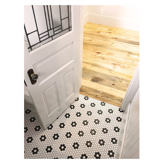 Powder Bathroom Floor - Country - Bathroom - San Luis Obispo - by ...