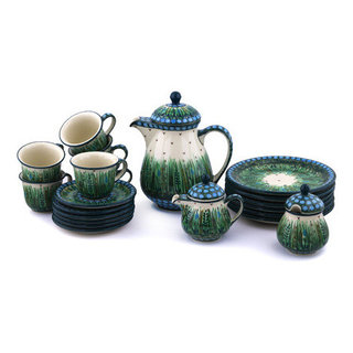 Coffee Set for Six, U803 - Mediterranean - Tea Sets - by Polmedia ...