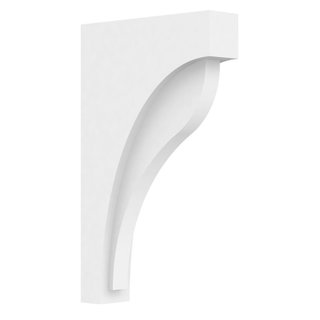 Standard Helena Architectural Grade PVC Corbel, 2"W x 8"D x 13 3/8"H ...