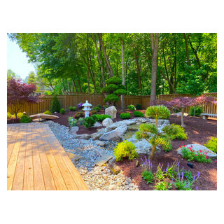 Japanese Garden Design and Installation - Asian - Landscape - DC Metro ...