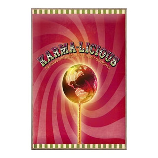 Karma-Licious Birch Wood Print - Contemporary - Prints And Posters - by ...