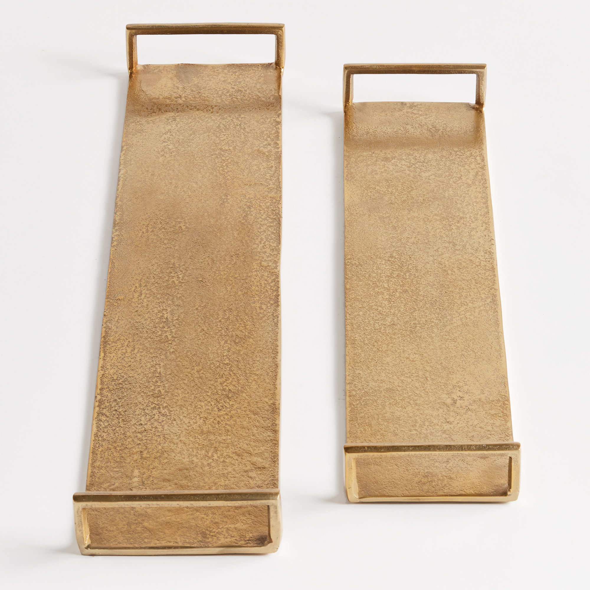 Elora Decorative Narrow Tray Set - Contemporary - Serving Trays - by ...