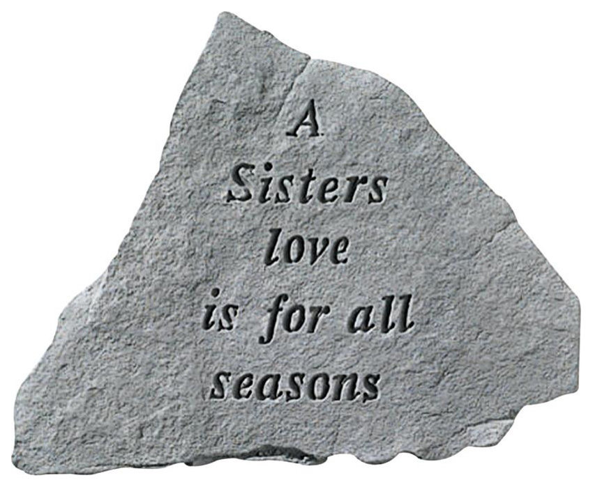 Design Toscano A Sisters Love Cast Stone Garden Marker - Contemporary ...