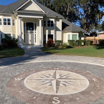 Compass Rose Paver Ideas - Photos & Ideas | Houzz