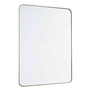 Stadium Wall Mirror, Gold - Contemporary - Wall Mirrors - by Lighting ...
