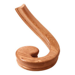7231, Left Hand Compound Climbing Volute - Contemporary - Stair Parts ...