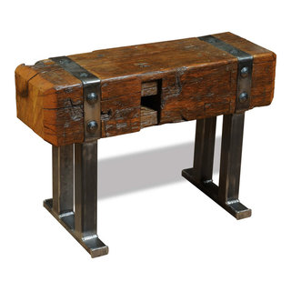 Beam Bench Strapped, 36" - Craftsman - Accent And Storage Benches - by ...