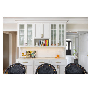 Fireside Gourmet Kitchen - Traditional - Kitchen - Boston - by ...