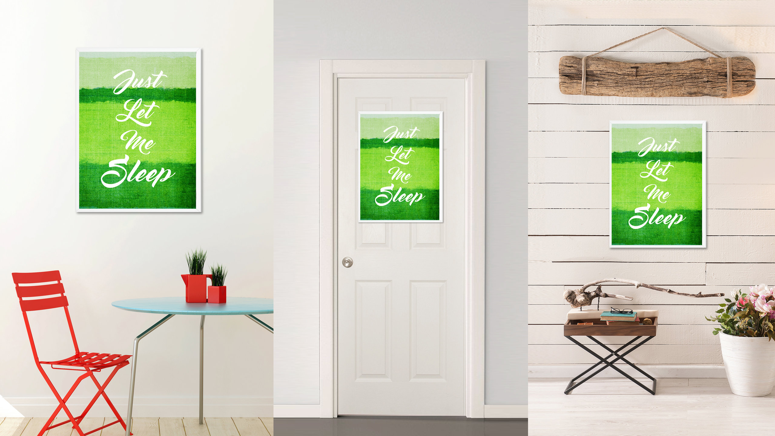 Just Let Me Sleep Inspirational, Canvas, Picture Frame, 28"x37 ...