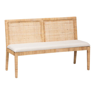 Boho Light Honey Rattan Dining Set - Tropical - Dining Sets - by ...