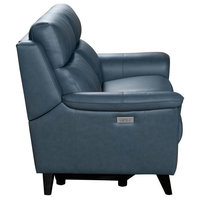 39PH-3716 Kester Power Reclining Sofa, Bluegray - Contemporary - Sofas ...