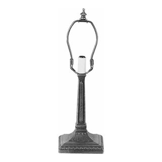 7" Golden Lily Accent Lamp Base - Traditional - Lamp Bases - by Meyda ...