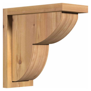Crestline Corbel w/Backplate, 12"dx12"h - Transitional - Corbels - by ...