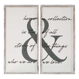 Stratton Home Decor Home is the Story Wall Art, 2 Piece - Contemporary ...