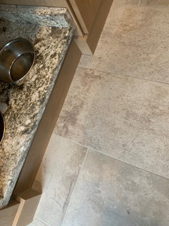 Leathered Blue Dunes Granite kitchen ideas