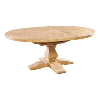 Manor House Extension Round Table - Traditional - Dining Tables - by ...