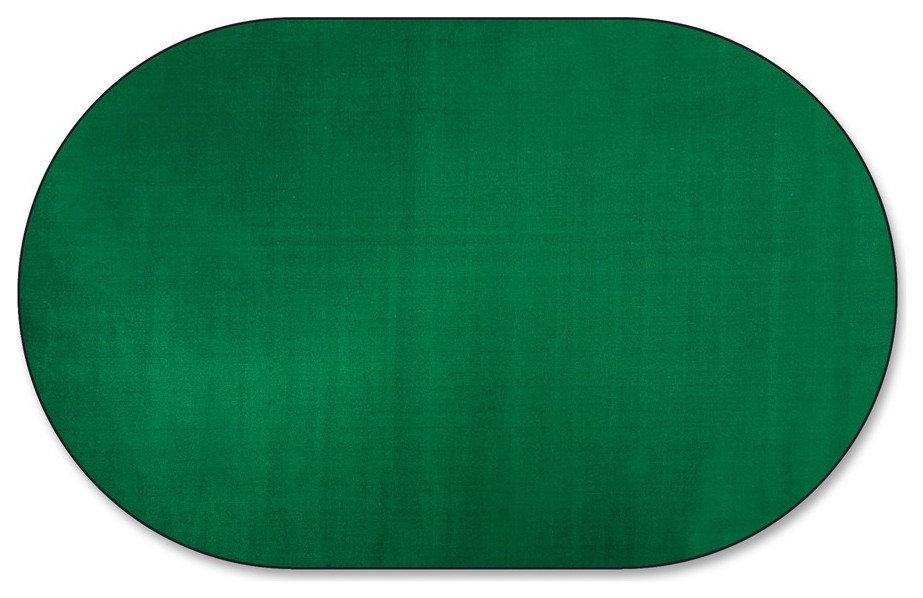 Flagship Carpets AS-45CL Americolors Clover Green, 7'6x12 ...