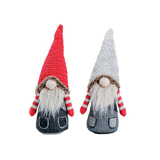20" Denim Gnomes, 2-Piece Set - Holiday Accents And Figurines - by ...