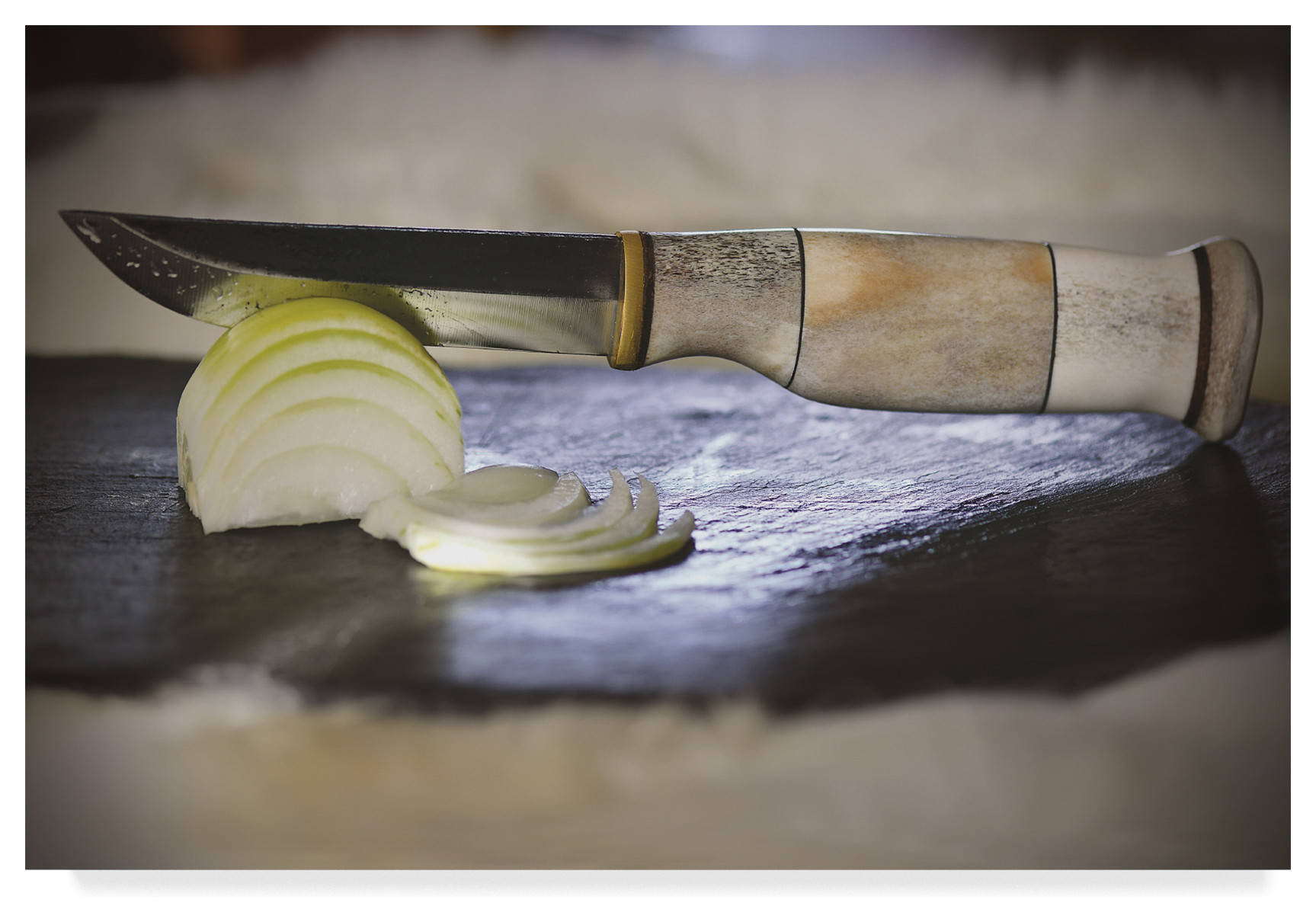 "Knife" by Christine Sainte-Laudy, Canvas Art, 12"x19" - Contemporary ...