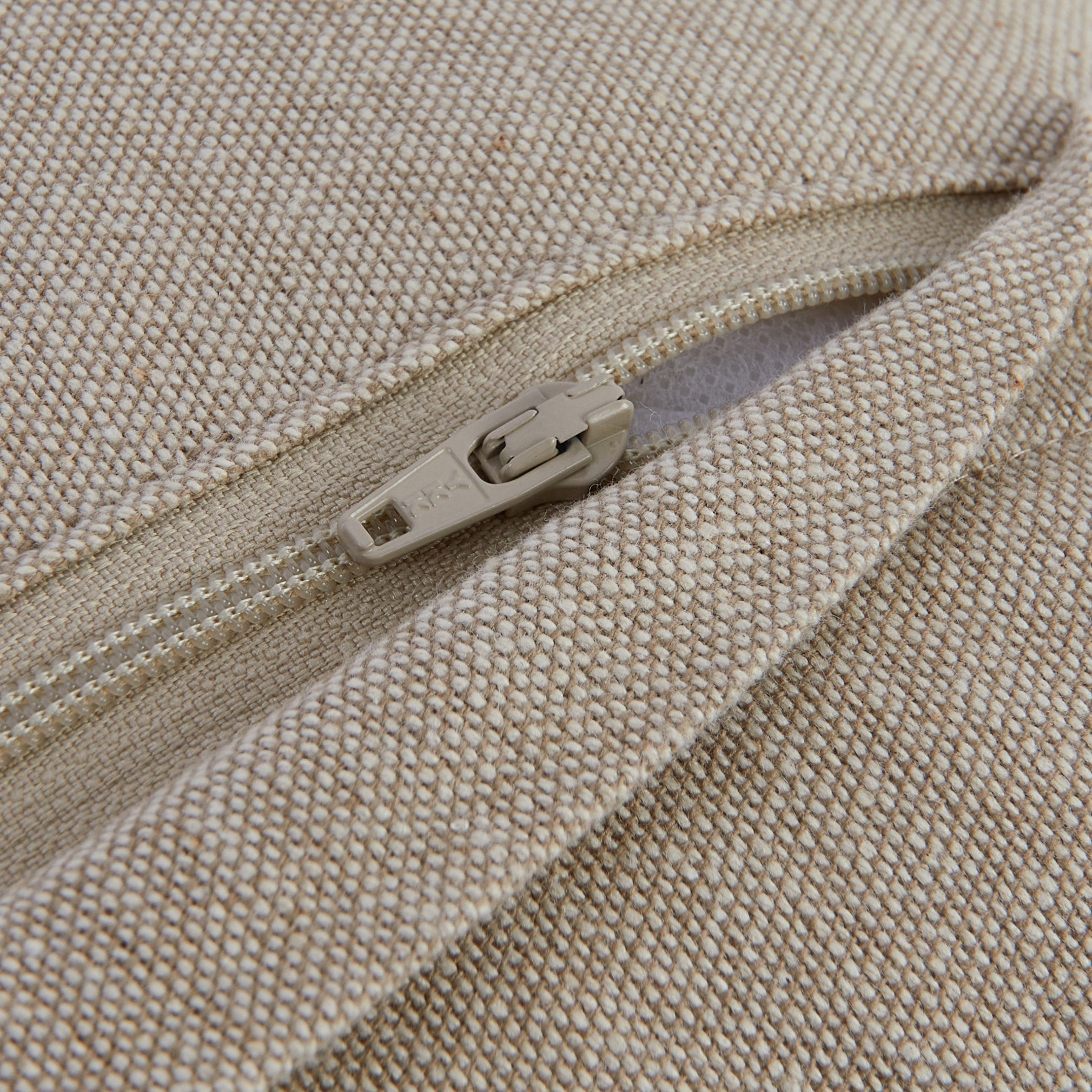 Cotton Velvet Lumbar Pillow with Beetle Embroidery, Multicolor ...