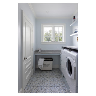 Pond Overlook - Beach Style - Laundry Room - Providence - by Sweenor ...