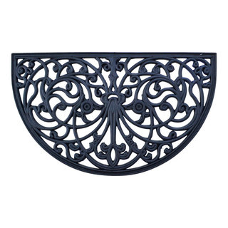 Half Round Rubber Mat - Mediterranean - Doormats - by Imports Decor Inc ...