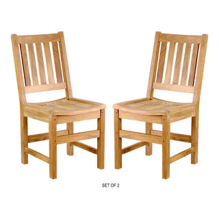 Balboa Side Chair, Set of 2 - Transitional - Outdoor Dining Chairs - by ...