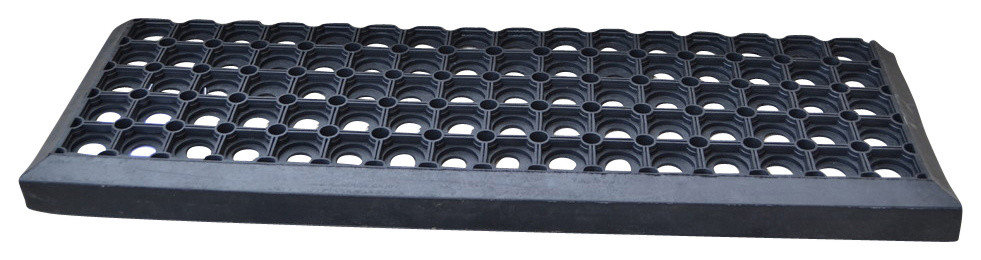 Imports Decor Rubber Hollow Rubber Step mat With Black Finish 825RBM ...