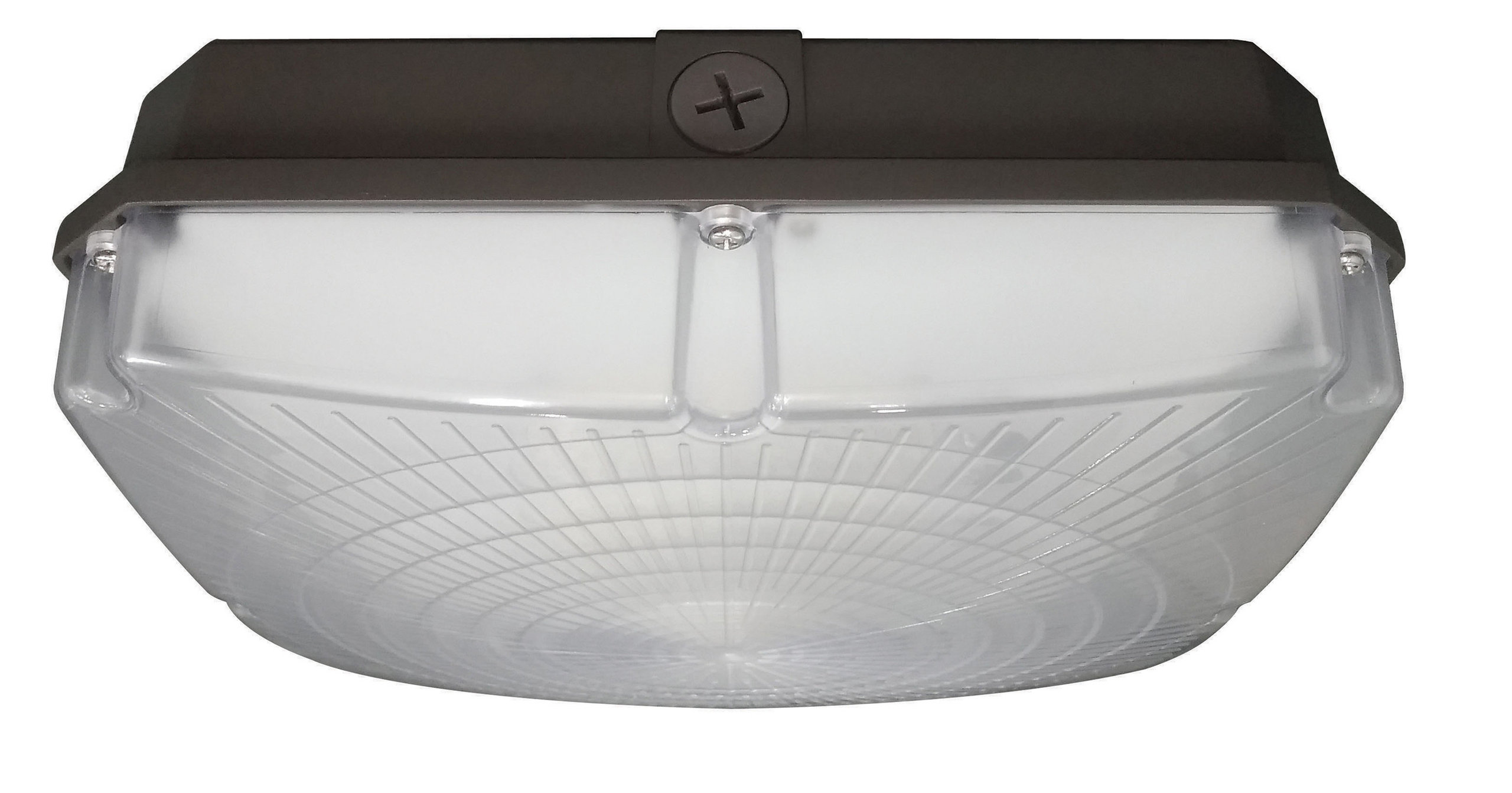 Nuvo 28W LED 10" Outdoor Canopy Fixture - Transitional - Outdoor Flush ...