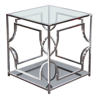 Avalon End Table, Gray - Contemporary - Side Tables And End Tables - by ...