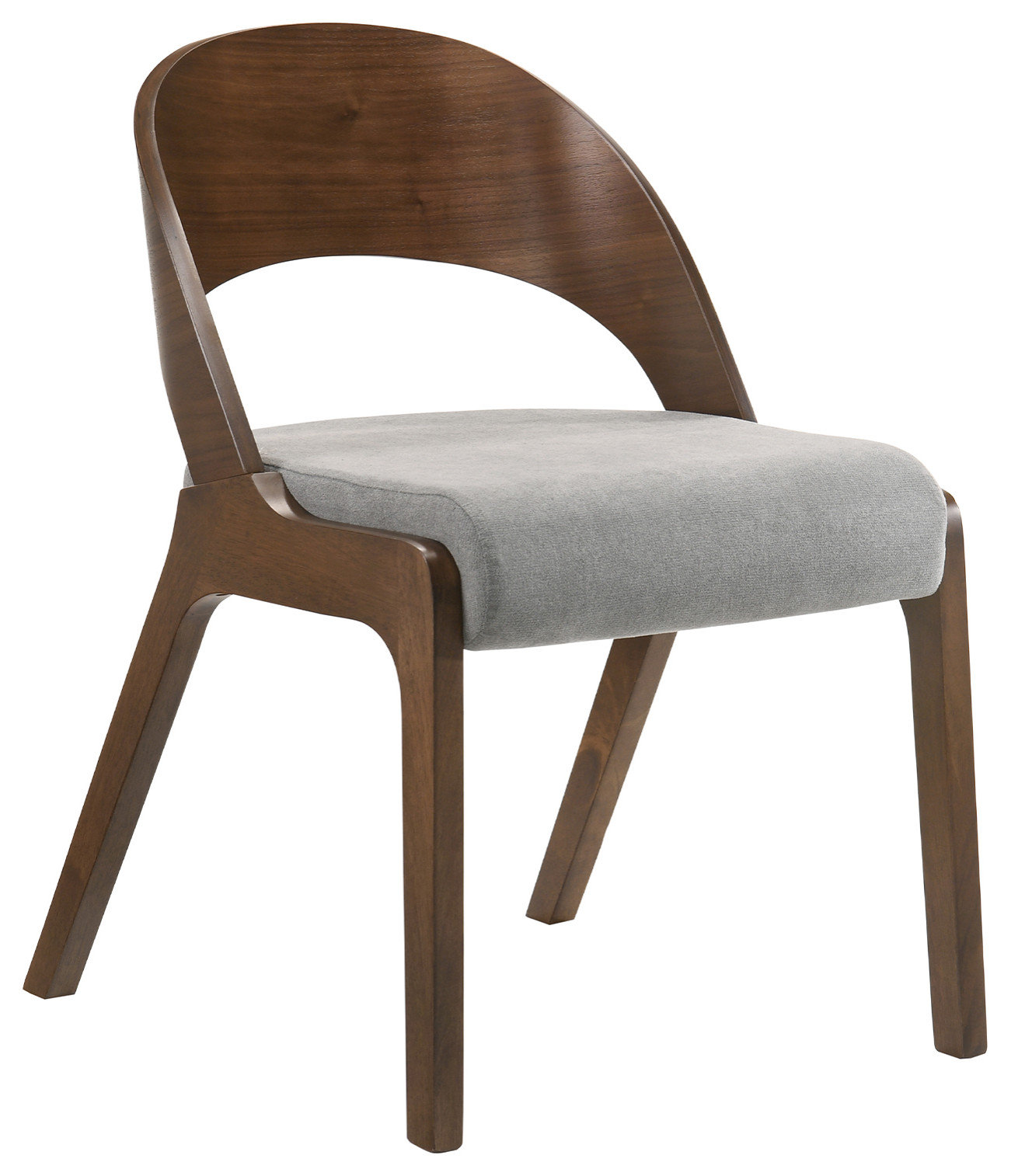 Benzara BM236427 5 Piece Open Back Chair Rectangular Dining Set, Brown ...