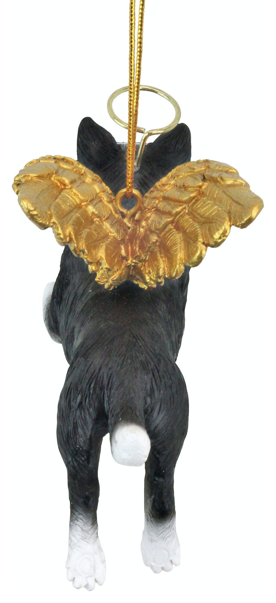 Angel Border Collie Ornament - Traditional - Christmas Ornaments - by ...