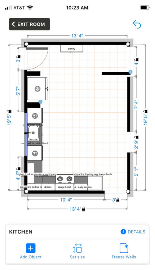 Kitchen Layout Help