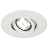 4" Brushed Chrome Recessed LED Lighting Kits With GU10 Bulb Included, 4 ...