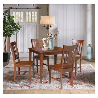 36x36 Dining Table with Chairs - Transitional - Dining Sets - by ...