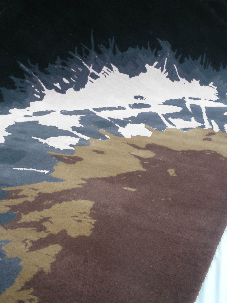 Dandelion Wool Rug, 6' Square - Contemporary - Area Rugs - by ...