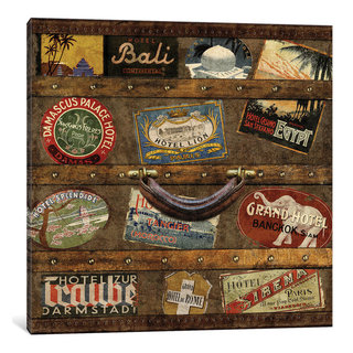 "Well Traveled I" by Russell Brennan, Canvas Print, 37x37x1.5 ...